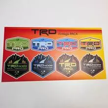 TRD Heritage Retro Vintage estilo antiguo paquete de pegatinas gráficos ...