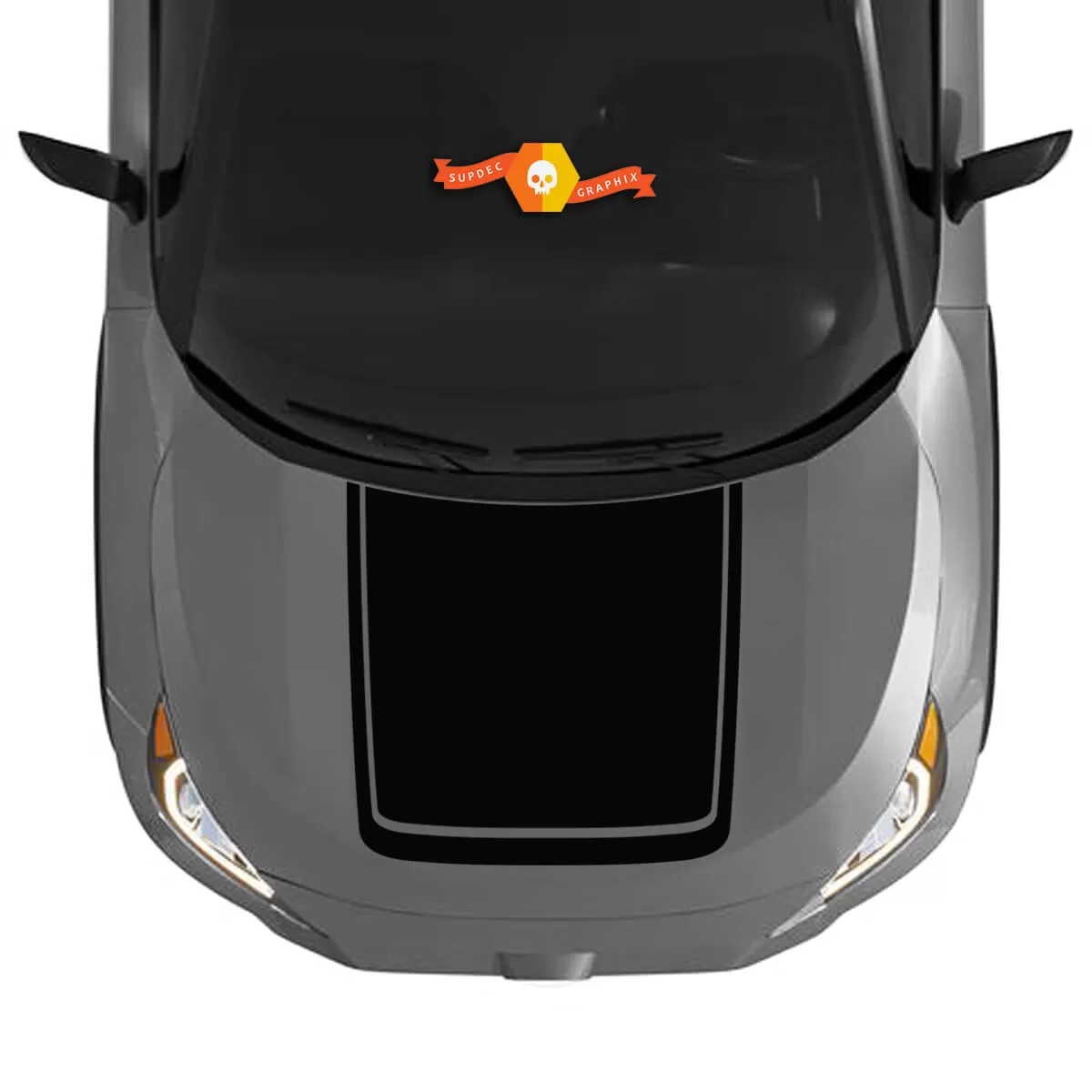 Hood RAV4 Solid with Trim Decal Sticker Graphic Kit para Toyota RAV4 ...
